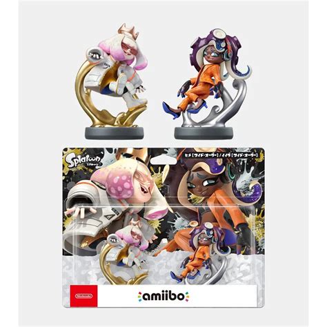 Pack 2 Amiibo Splatoon Perle Et Coralie Couleurs Alternatives Alert Go