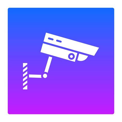 Ícone de CCTV Vetor Premium