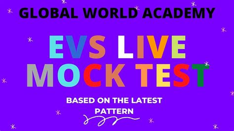 EVS LIVE MOCK TEST CTET UPTET UTET 01 REET MPTET UPTET YouTube