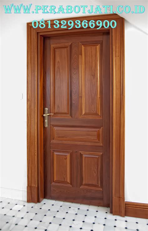 38 Konsep Baru Pintu Kamar Kayu Jati Minimalis