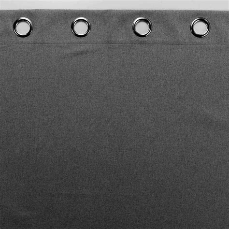 Rideau Occultant Isolant 135 X 260 Cm Occultiss Gris Anthracite