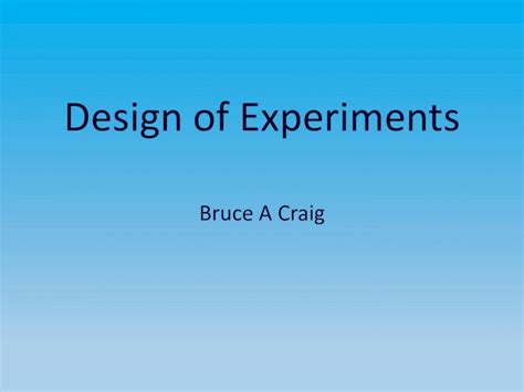 pdf design of experiments purdue university of experiments … · comparing expression in