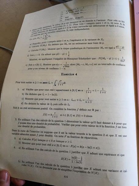 Maths Bsb Ect Sujet Major Pr Pa