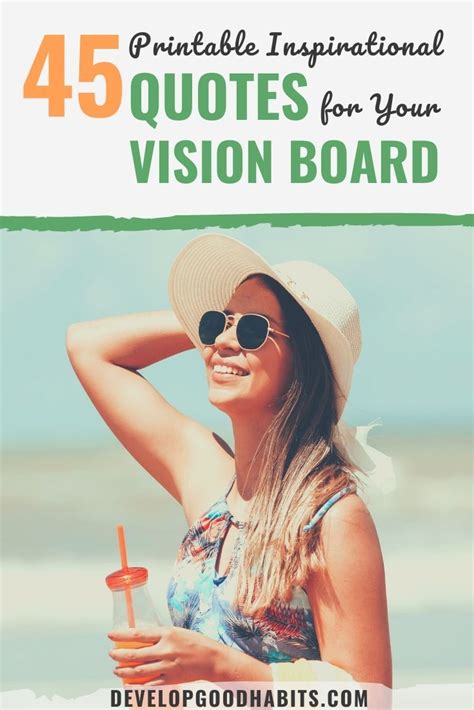 Printable Inspirational Quotes For Your Vision Board