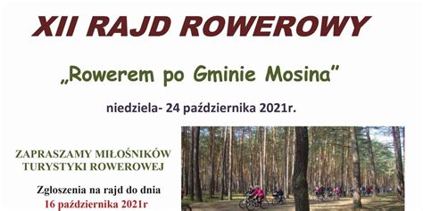 Urząd Miejski w Mosinie Rowerem po Gminie Mosina