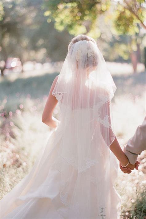 Wedding Photo Frame White Thy Veil