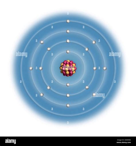 Potassium K Diagram Showing The Nuclear Composition And Electron
