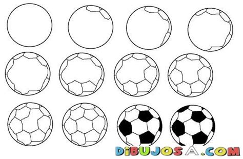 Como Aprender A Dibujar Una Pelota De Futbol Para Pintar Y Colorear