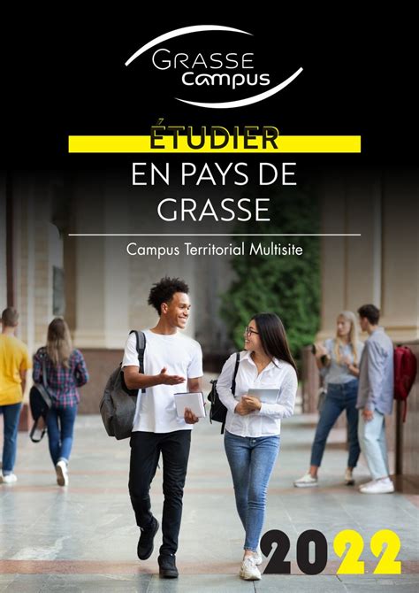 Grasse Campus La 2ème édition revue et augmentée du livret Étudier