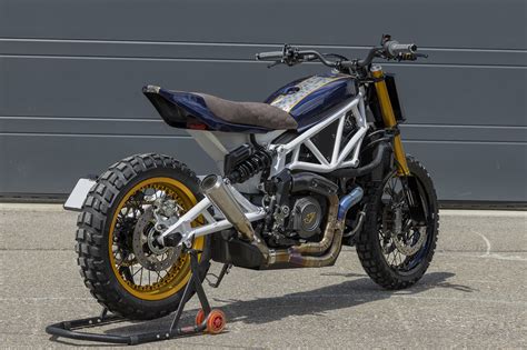 Happy Go Naked Indian FTR Tracker By Arctos Collection BikeBrewers