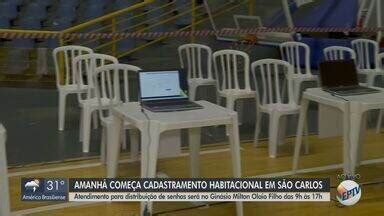 Jornal da EPTV 1ª Edição São Carlos Araraquara Prohab faz