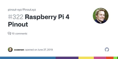 Raspberry Pi 4 Pinout Issue 322 Pinout Xyz Pinout Xyz GitHub