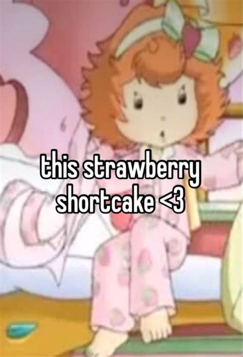 Strawberry Shortcake Cartoon Strawberry Baby Pretty Pink Princess