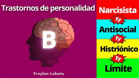 Trastornos de la personalidad Clúster B Narcisista Antisocial