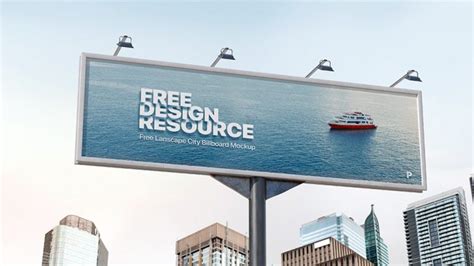 Free Urban Street Billboard Mockup Psd Psfiles