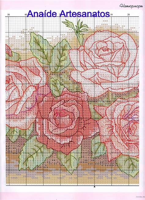 Anaide Ponto Cruz Lindos Graficos De Quadro De Flores Espero Que