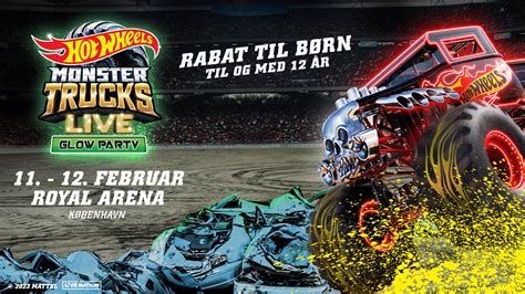 Køb billetter til Hot Wheels Monster Trucks Live Glow Party i Royal