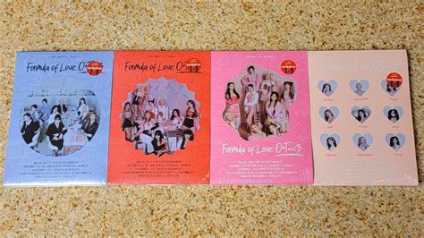 TWICE 3rd Full Album Formula Of Love O T 3 Unboxing All Versions