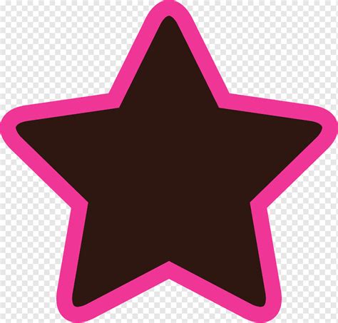 Estrela Rosa Png Pngwing