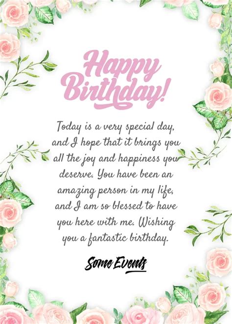275 Heart Touching Birthday Wishes For Special Person Meaningful