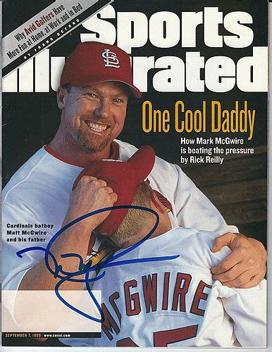 Mark Mcgwire Autographed Signed St Louis Cardinals Sports Illustrated