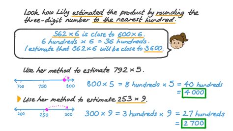 question video estimating products of three digit and one digit numbers nagwa