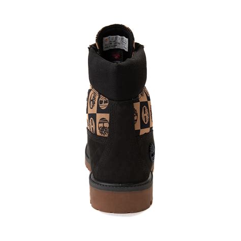 Mens Timberland 6 Classic Patchwork Boot Black Journeys
