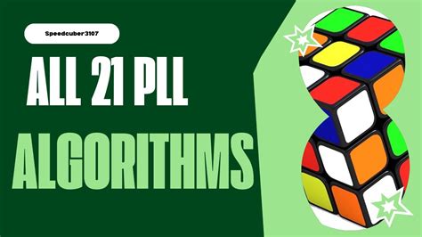 All 21 Pll Algorithms And How To Do Them YouTube