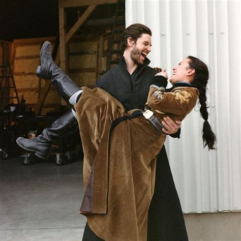 Jessie Mei Li Source On Instagram Jessie Mei Li And Ben Barnes Behind