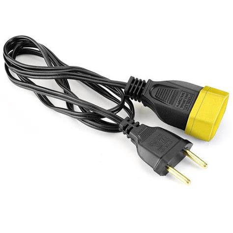 Extensão Cordão Prolongador Preto 10 Metros 2P 10A 250V Forlux