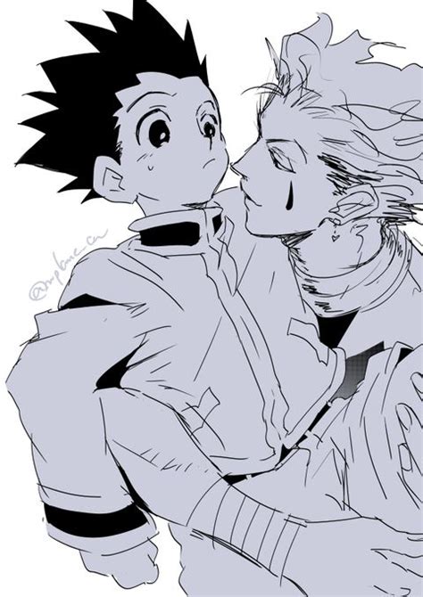 Hisoka and Gon Freecs Hunter x Hunter hisogon Манхва Охотники Аниме