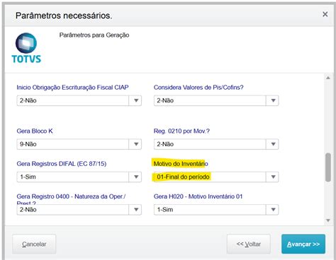 Cross Segmentos Backoffice Protheus FIS Arq Magnéticos Sped
