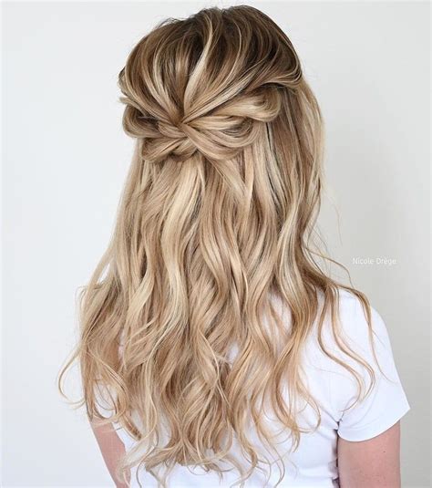 Real Tips About Wedding Hairstyles For Long Hair Half Up Down Easy Open