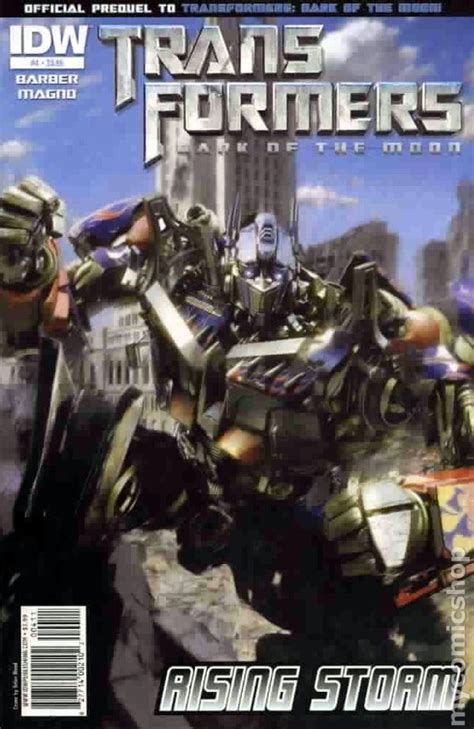 Transformers Dark Of The Moon Rising Storm Idw Comic Books