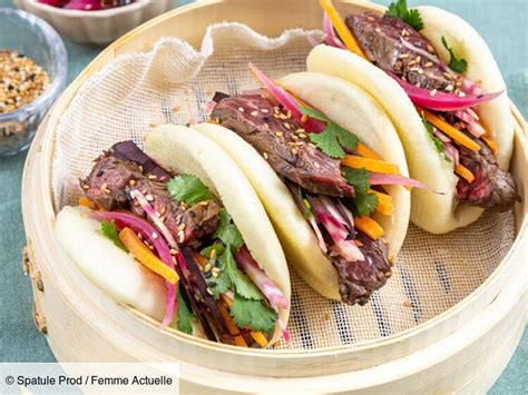 Guao bao à l onglet de bœuf et pickles facile et rapide découvrez les