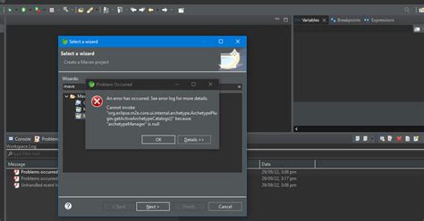 Java How To Solve Maven Project Plugin Error When I Click On Project