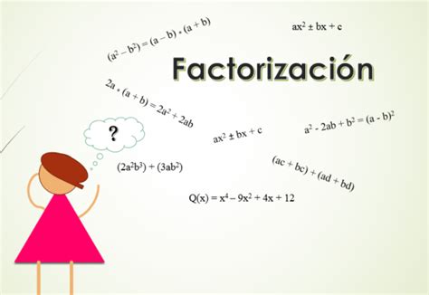 Factorización métodos ejemplos y ejercicios resueltos