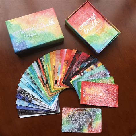 Untamed Truth Oracle Cards By Tree Talker Art Rachael Caringella By