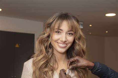 Photo Exclusif Delphine Wespiser Backstage De L Enregistrement De
