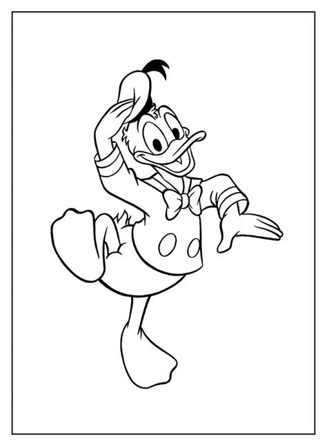 Desenhos Do Pato Donald Para Colorir Bora Colorir
