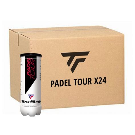 Carton 24 Tubes De 3 Balles Tecnifibre Padel Tour Extreme Padel
