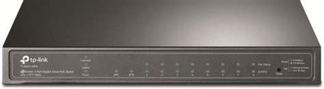 T1500G 10PS JetStream 8 Port Gigabit Smart PoE Switch With 2 SFP