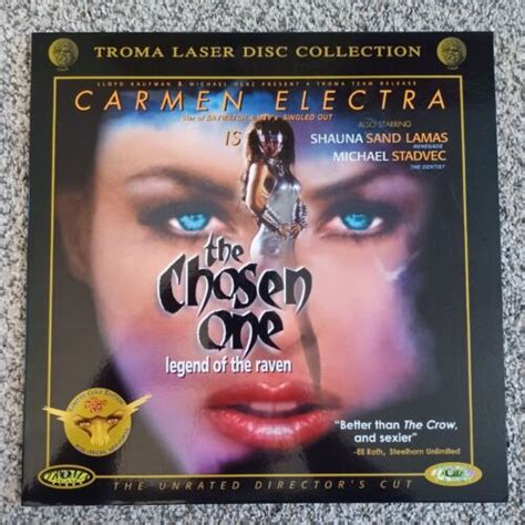 Chosen One Legend Of The Raven Troma Laserdisc Rare Carmen