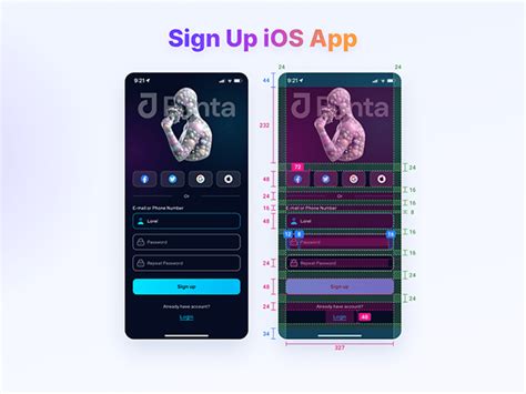 Ultimate Ux Ui Design Cheatsheet Spacing Guidelines Behance