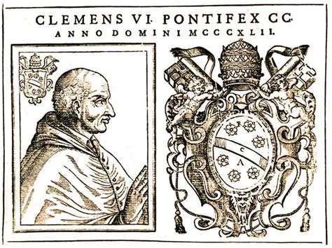 Un día como hoy 6 de julio pero de 1348 el papa Clemente VI emite una