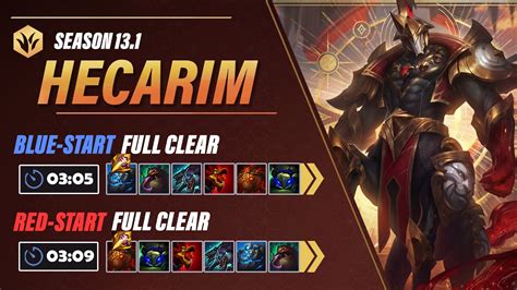 Season 13 Hecarim Jungle Clear Guide YouTube