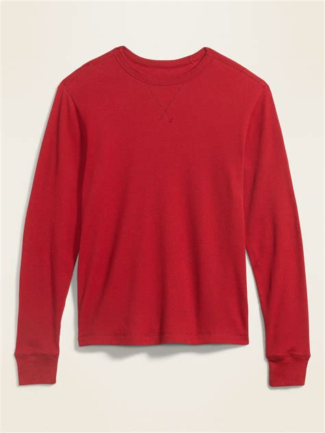 Thermal Knit Long Sleeve Tee Old Navy