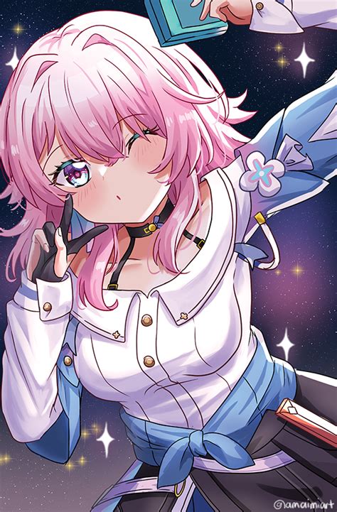Helvetica Standard on Twitter RT amaimiart 三月七 March 7th スターレイル
