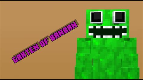 Garten Of Banban Addon For Minecraft Pe Be Youtube