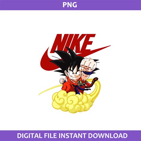 Goku And Jiren Nike Png Nike Logo Png Drangon Ball Nike